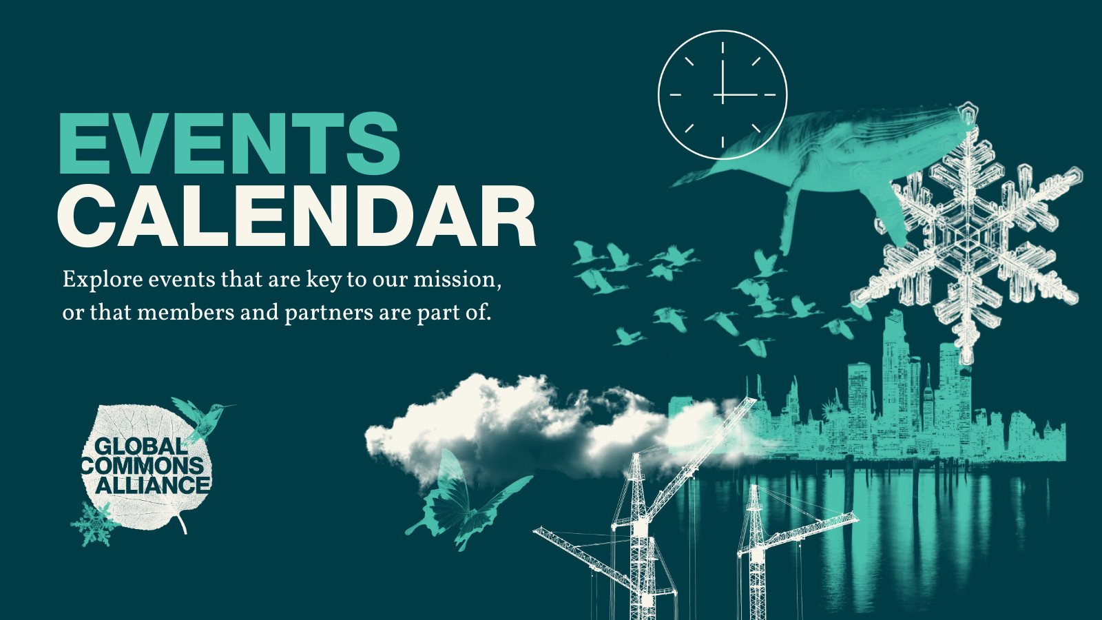 New global events calendar - Global Commons Alliance